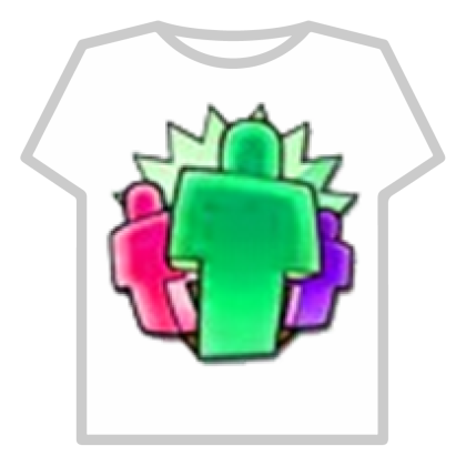 Friendship badge: Pink, purple, green - Roblox