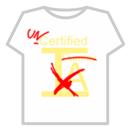 UN-Certified IA Dummy T-Shirt - Roblox